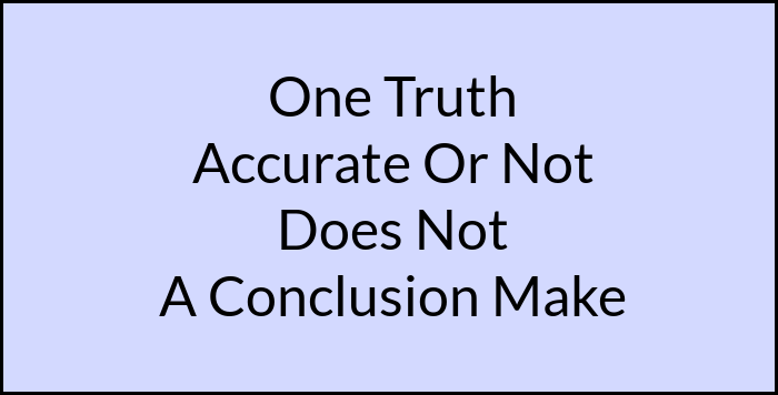 Veritables: Truth Is Not Conclusive - NowTHINK!AboutIt