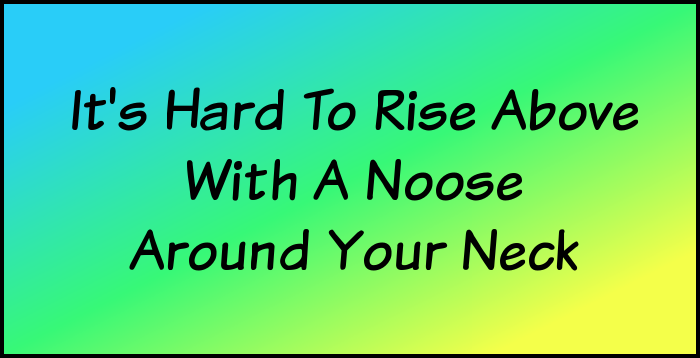 Nooses, Abuses And Oppression Are Racism's Favorite Tools - NowTHINK ...